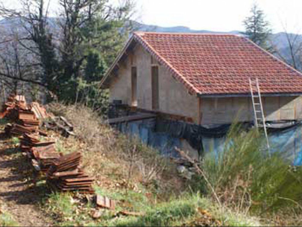 Diverses étapes d'une construction paille (en GREB) - Chantier ...